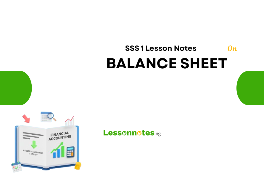 Balance Sheet - Statement of Financial Position
