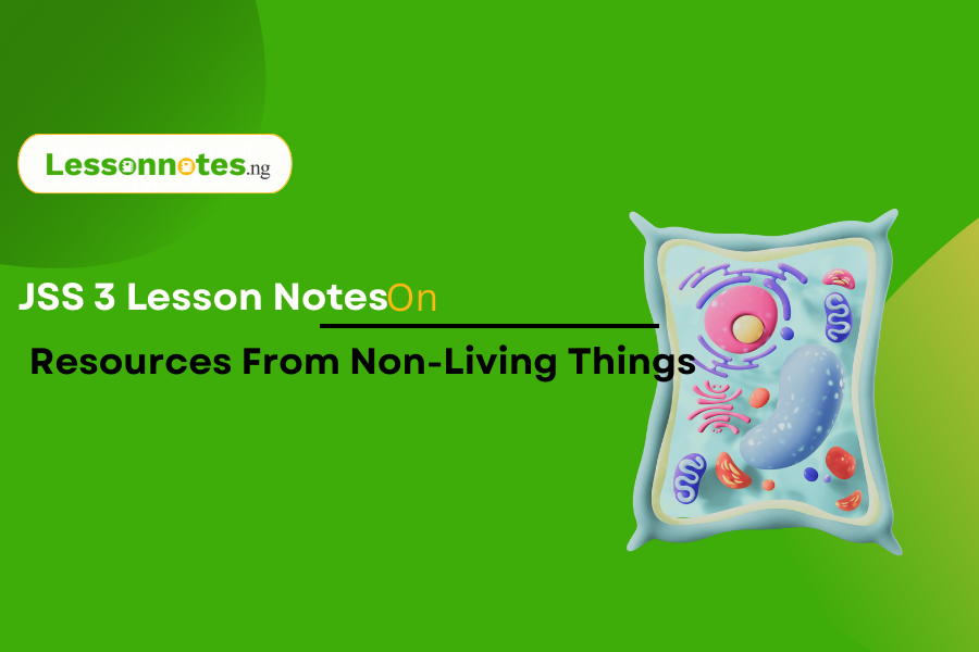 Resources From Non-Living Things