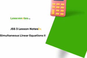 Simultaneous Linear Equations – Substitution Method
