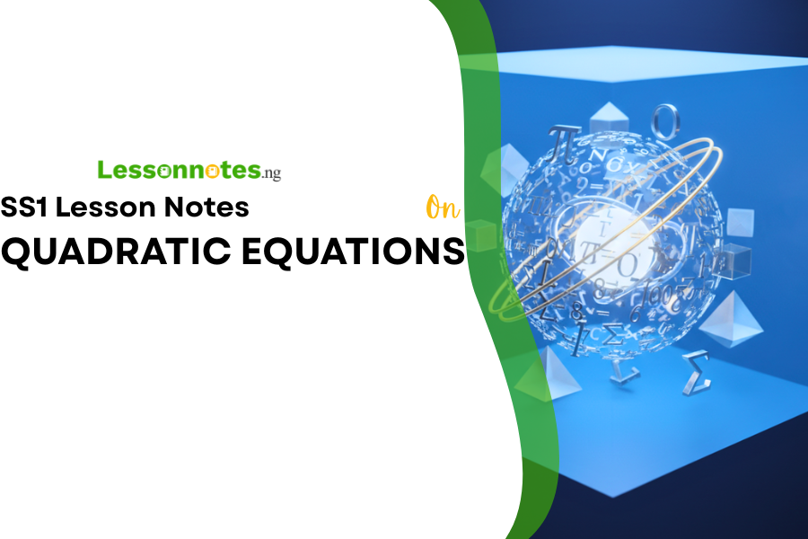 Quadratic Equations