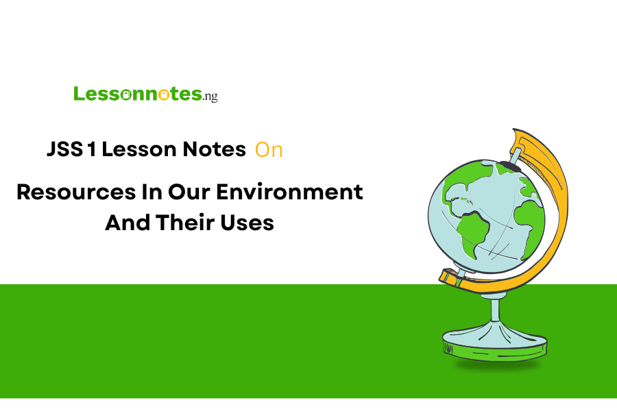 Resources In Our Environment And Their Uses