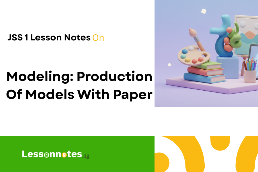 Modeling: Production Of Models With Paper
