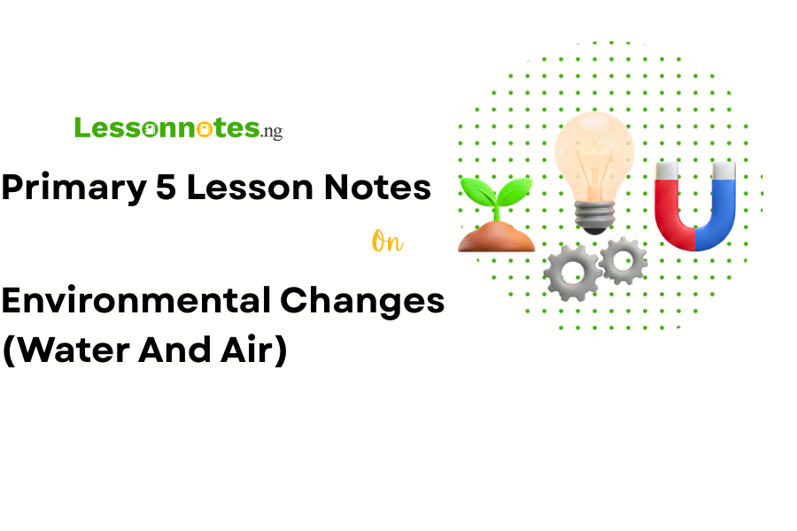 Environmental Changes (Water And Air)