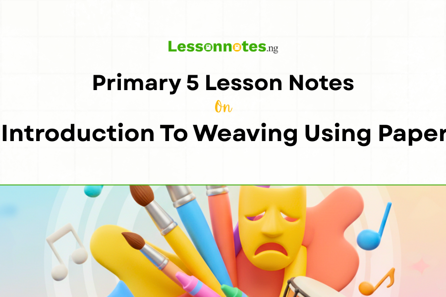Introduction To Weaving Using Paper