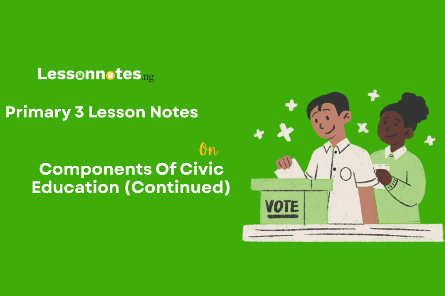Components Of Civic Education (Continued)